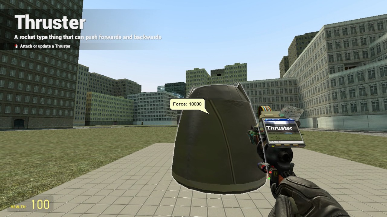 Thrusters | Gmod - YouTube