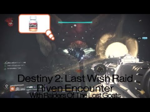 Destiny 2: The last wish - Riven Encounter with the Goats. - YouTube