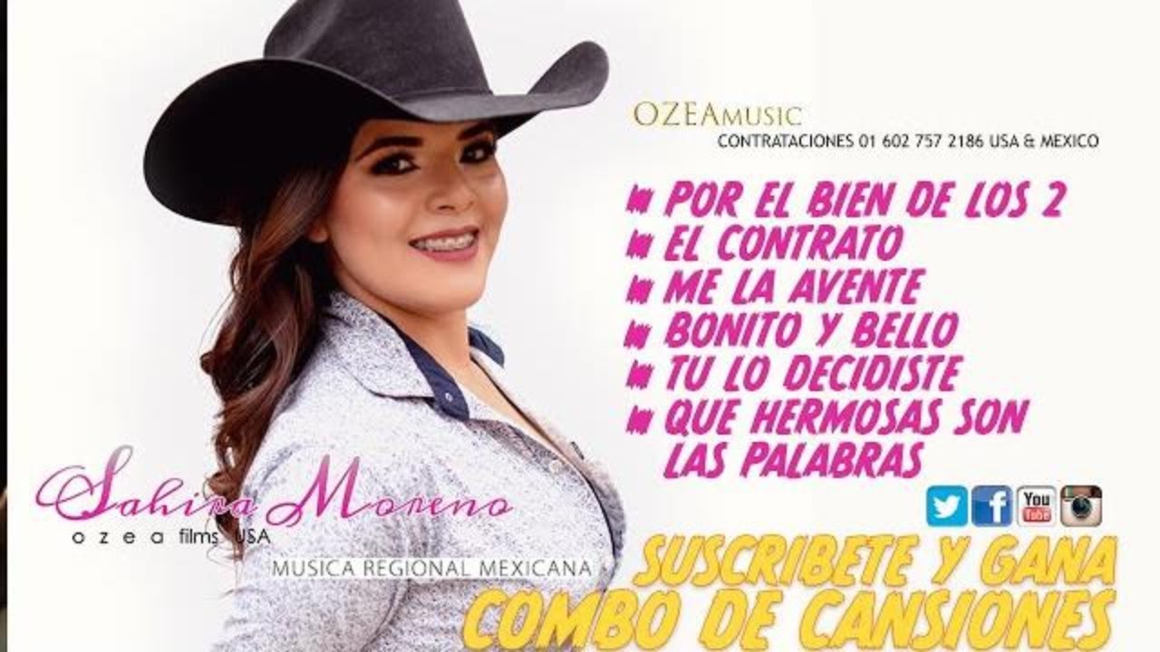Sahira Moreno COMBO DE CANSIONES - YouTube