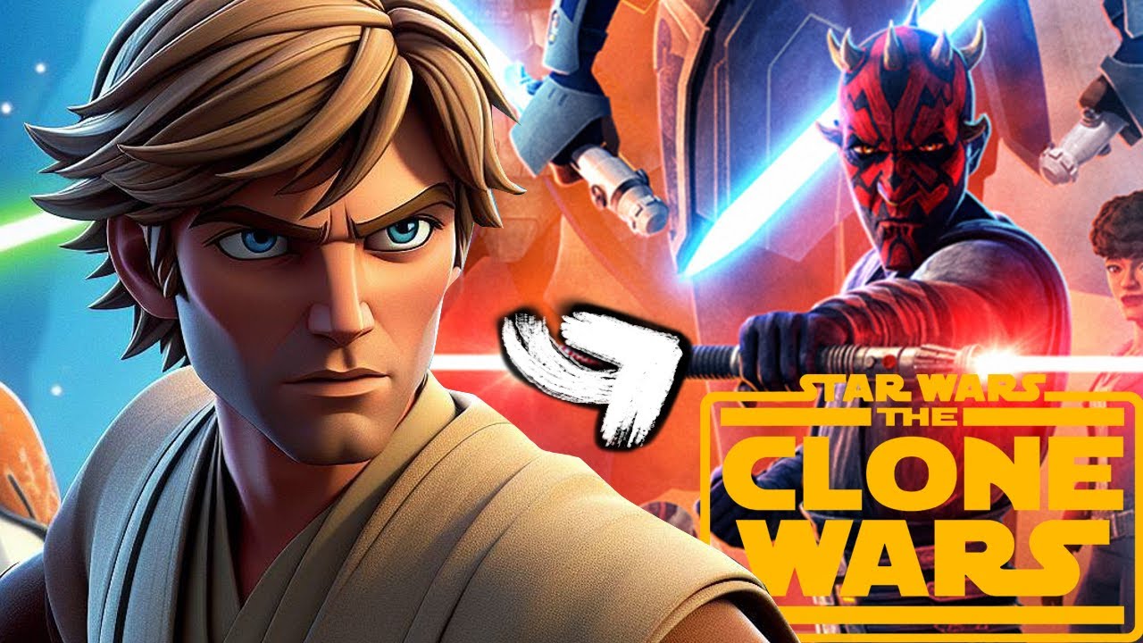 Luke Skywalker Clone Wars Style