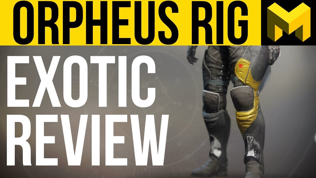 Destiny 2 Unlimited Supers: Orpheus Rig Exotic Review - YouTube