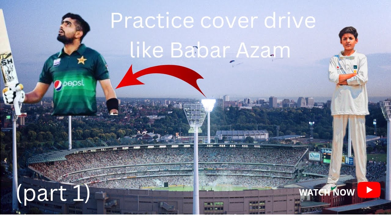 Practice cover drive like Babar Azam | practice session In night (part1 ...