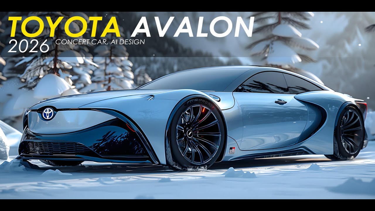 Toyota Avalon 2026 Concept Car, AI Design - YouTube