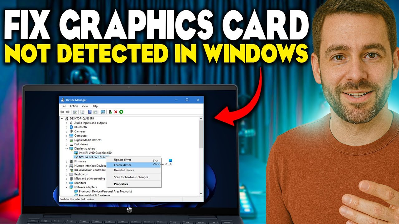 Fix Graphics Card Not Detected in Windows 11 - YouTube