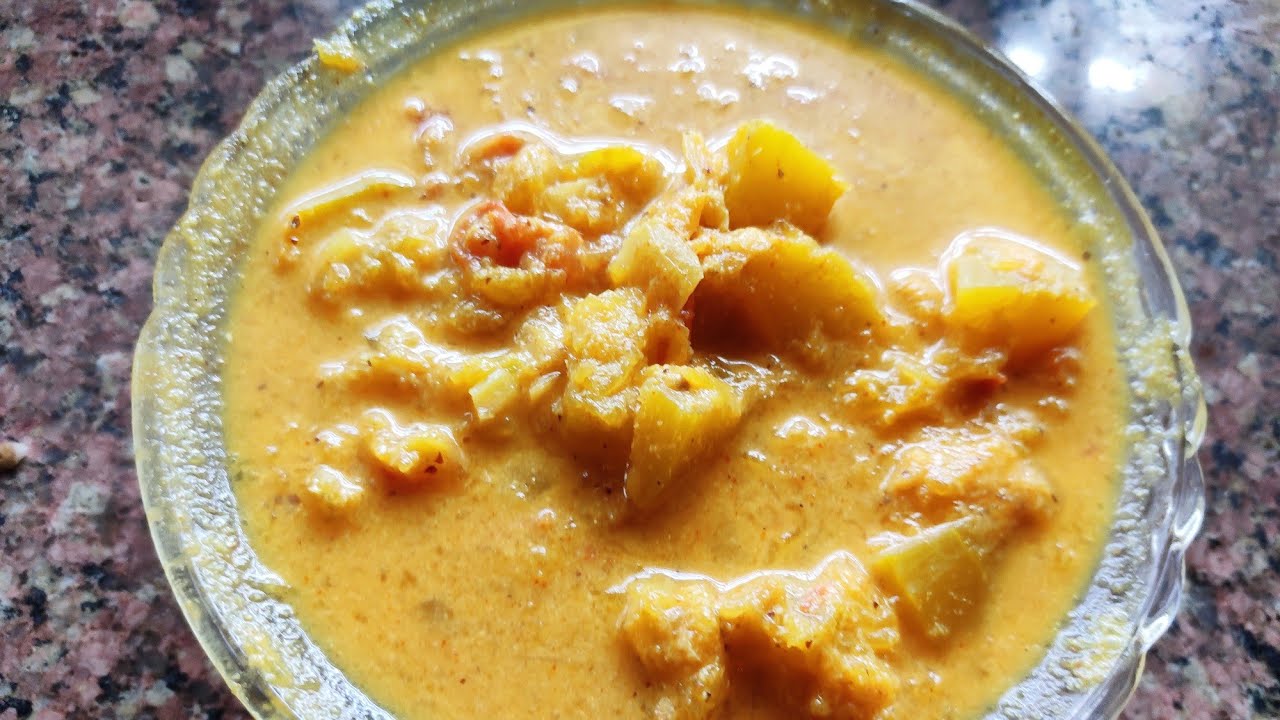 Mathanga ozhichu curry/Pumpkin curry - Ee vattom mathanga ingane vachu ...