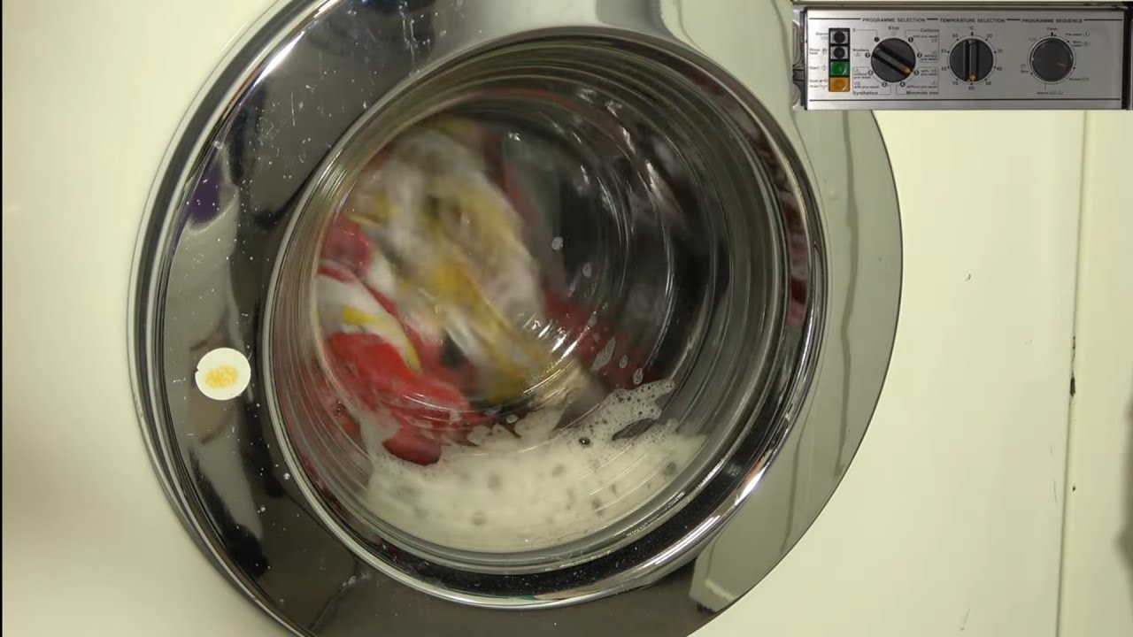 Review of 1989 Miele WS5405 EC system 5kg commercial washing machine ...