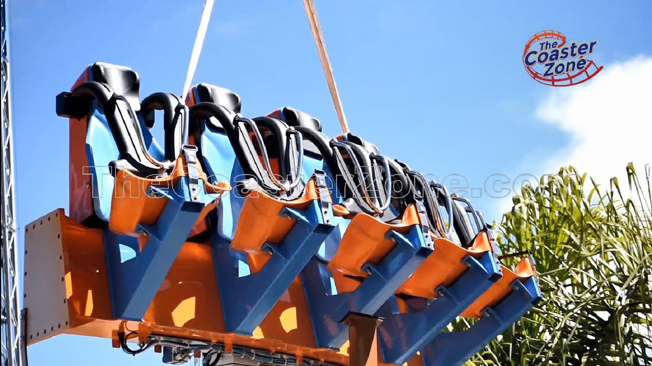 CraZanity ya casi listo en Six Flags México - YouTube