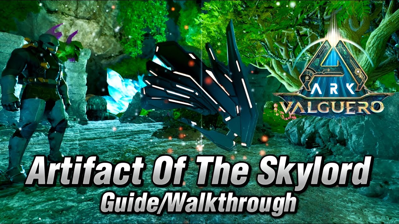 Ark: Survival Ascended Valguero Artifact Of The Skylord Cave Guide ...