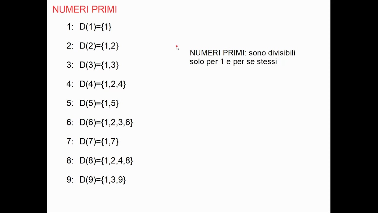Divisibilità e numeri primi - YouTube