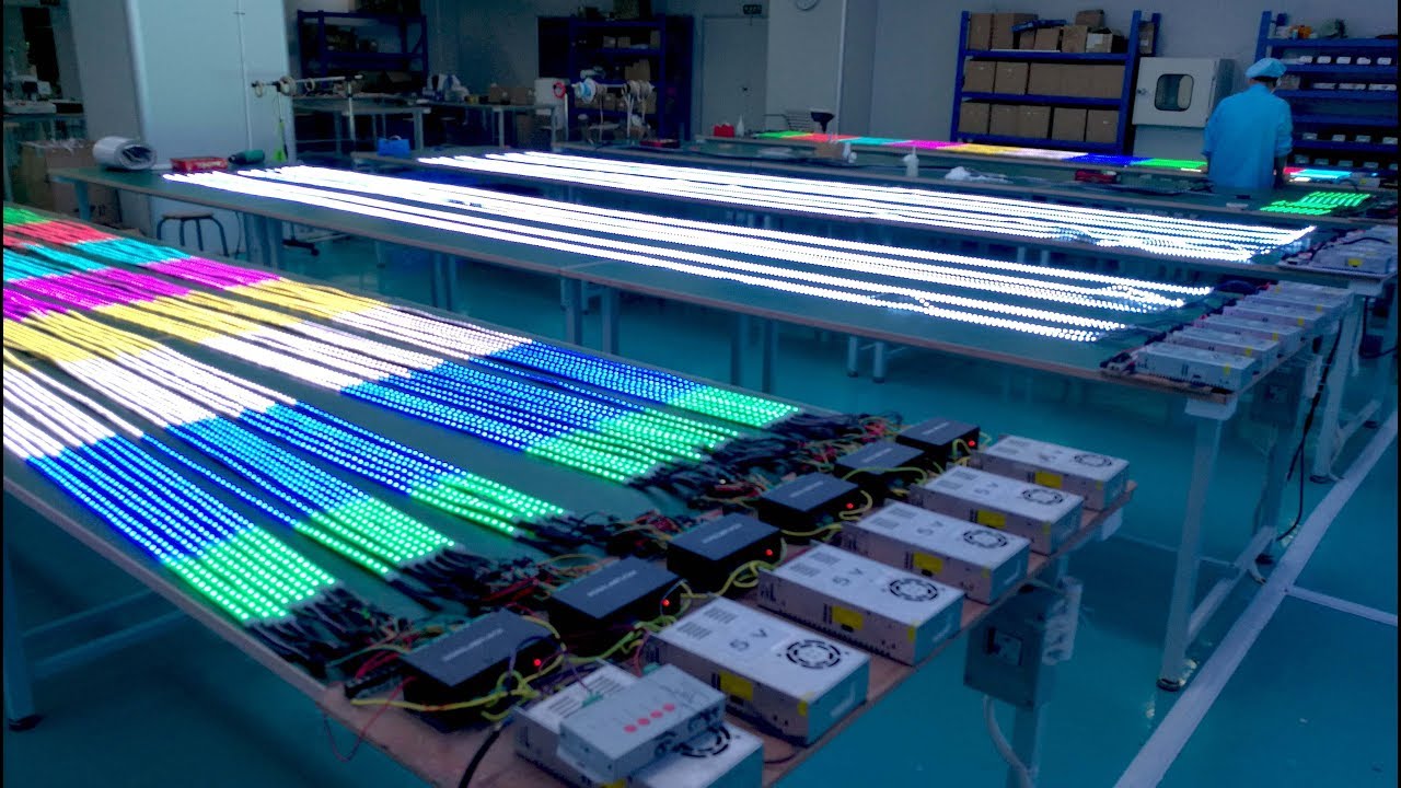 digital led strip workshop introduction - YouTube