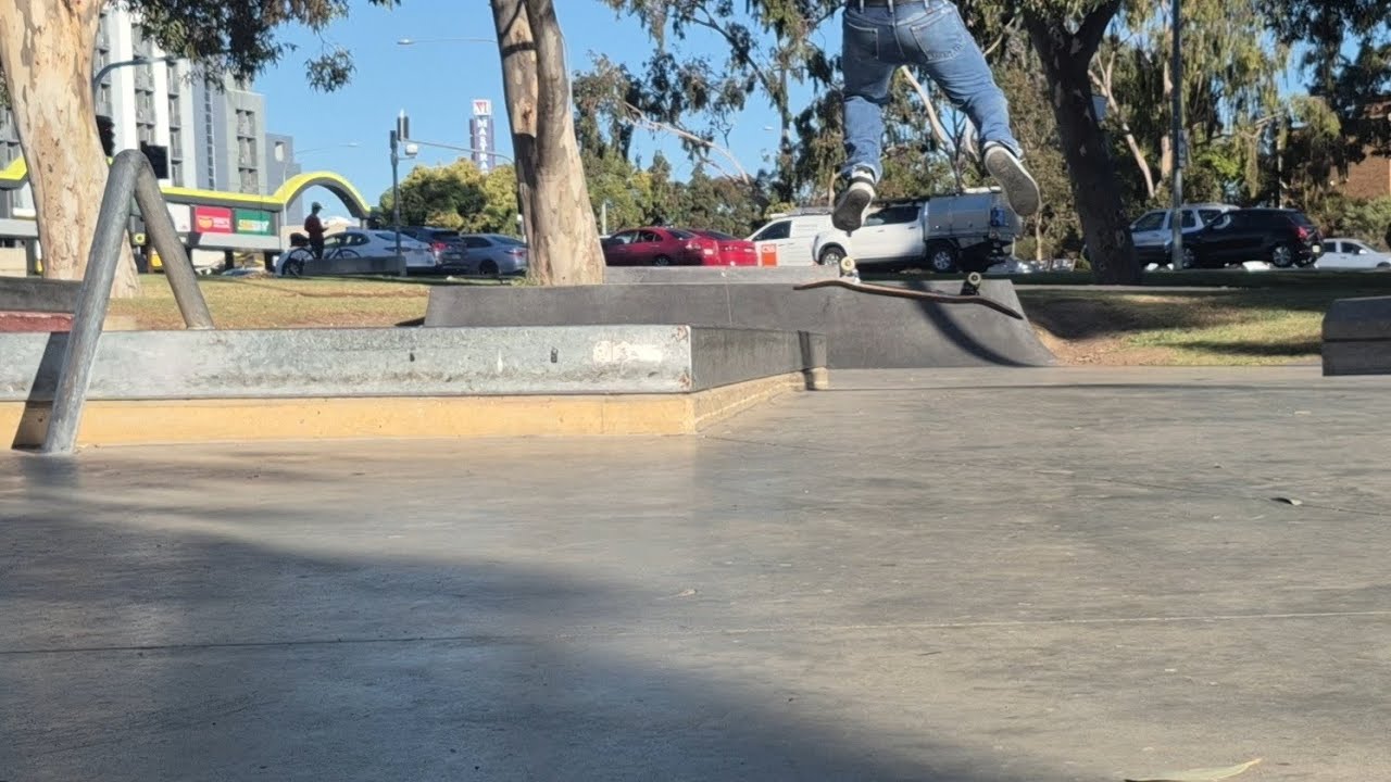 Fakie Switch Backside Nose Kickflip Out Ledge At The Adelaide City ...