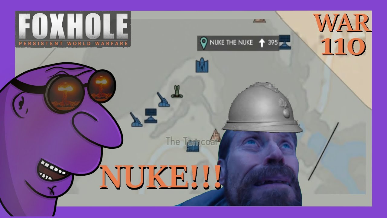 Nuke Obliterates Allod's Bight - Foxhole - YouTube