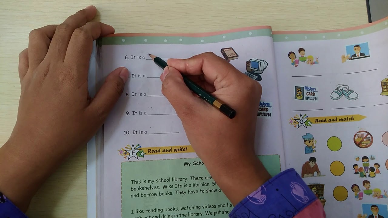 Panduan Mengerjakan English Thematic-English Grade 2 - YouTube