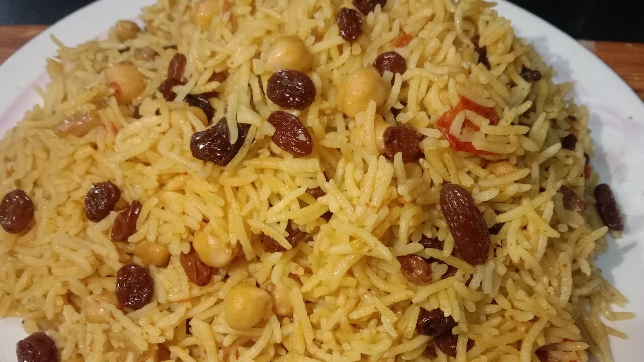 Peshawari Chana Mewa Pulao Recipe by @JabeenFoodRecipes - YouTube