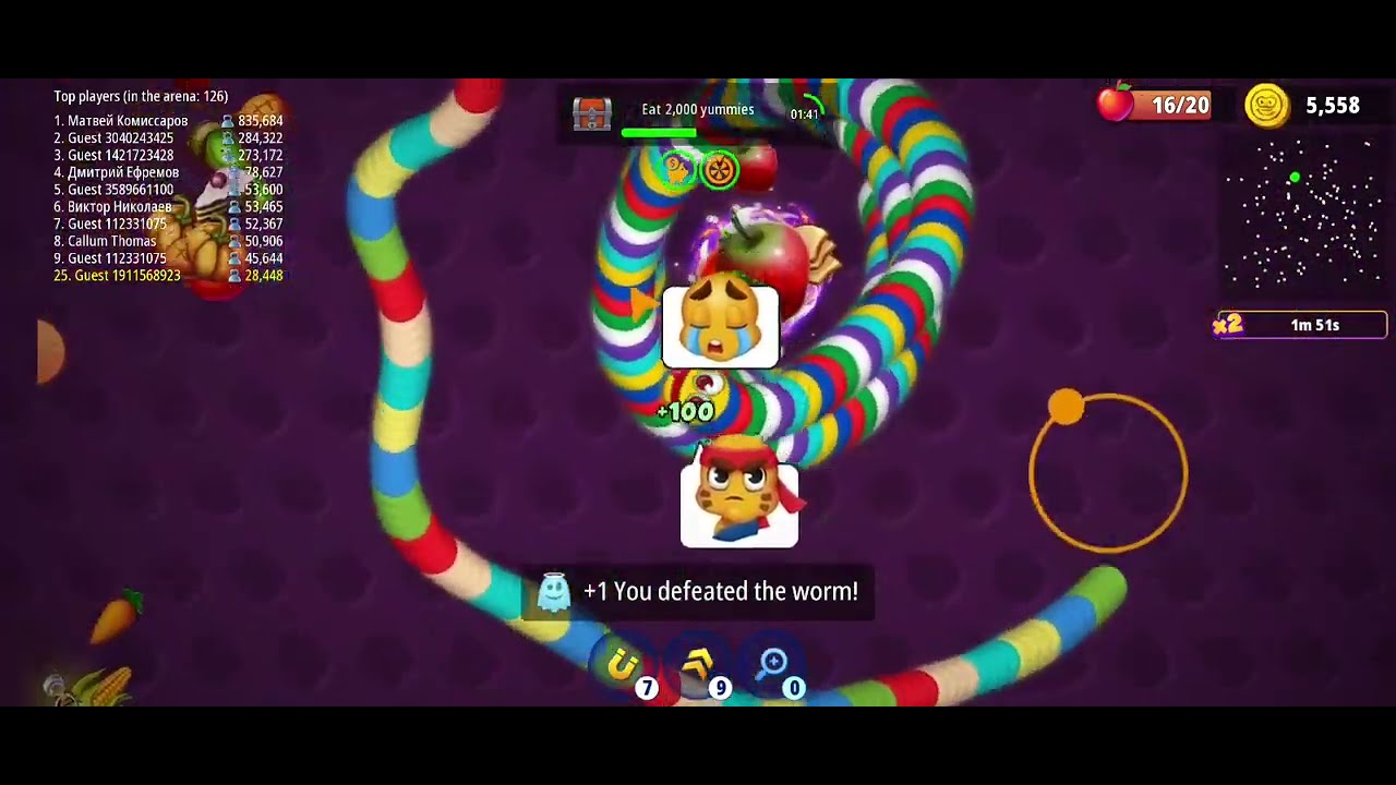 worm zone new game 2023 #wormzonehack #wormszone - YouTube