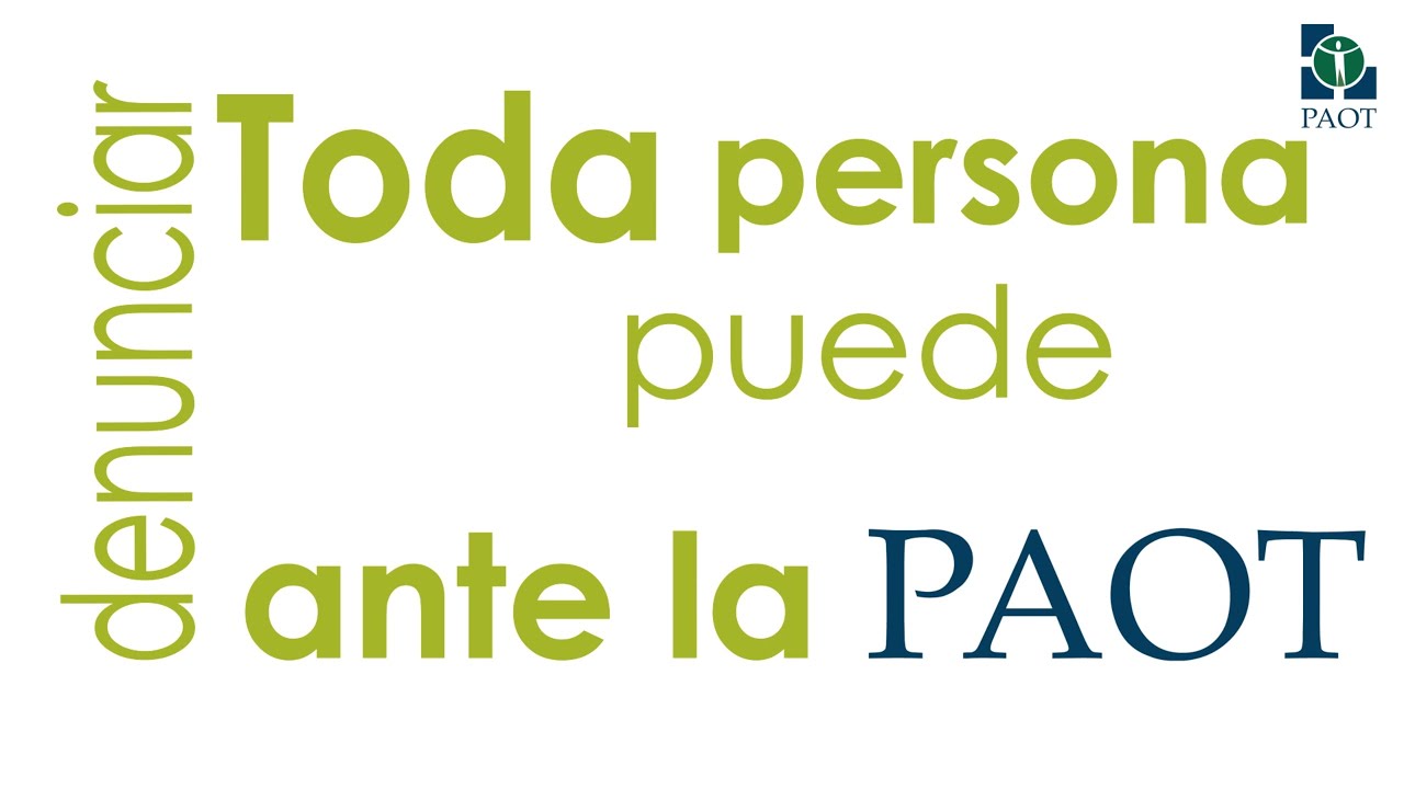 Gestión PAOT - YouTube