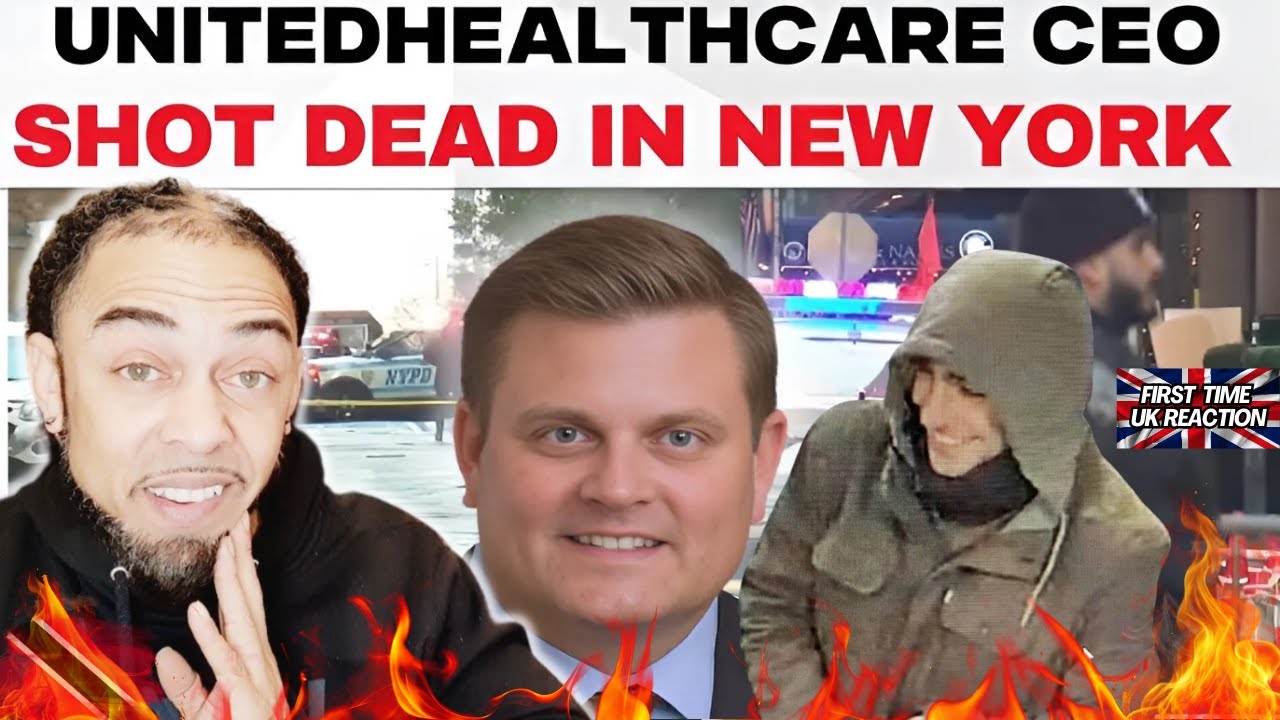 HERO OR NOT!??! United Health CEO Assassinated [FIRST TIME UK REACTION ...