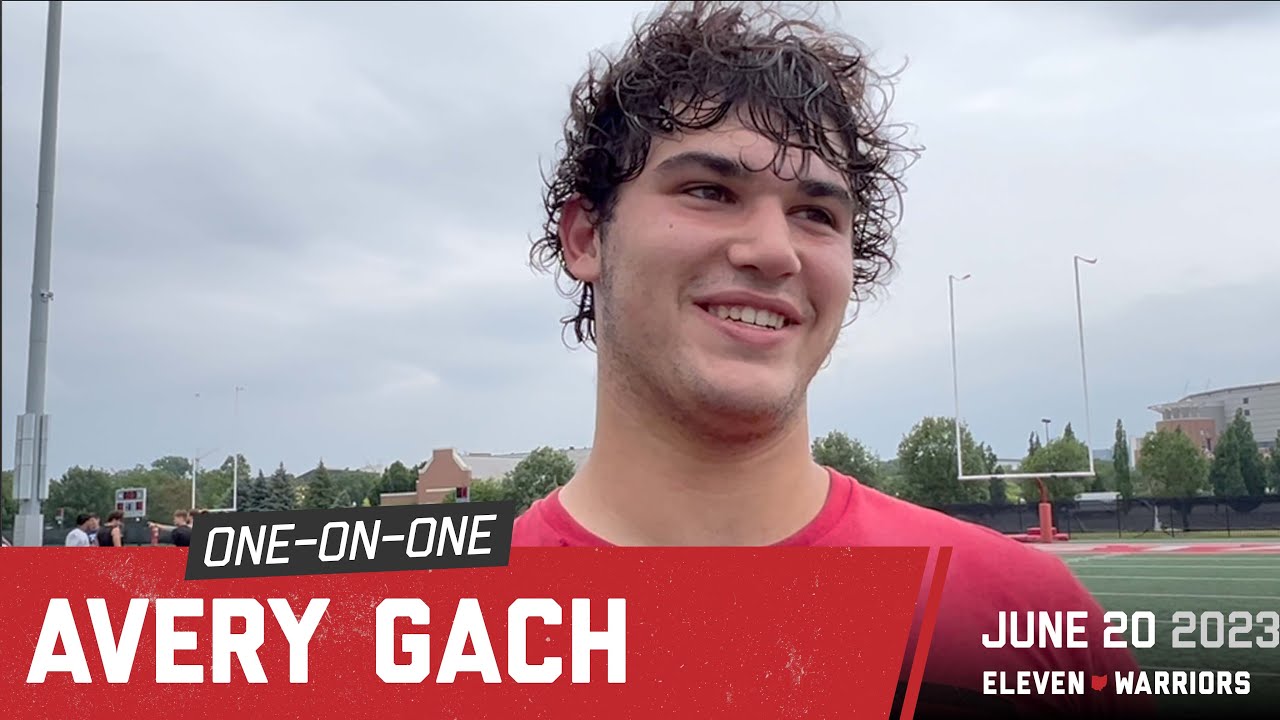 Four-star Michigan offensive tackle Avery Gach discusses relationship ...