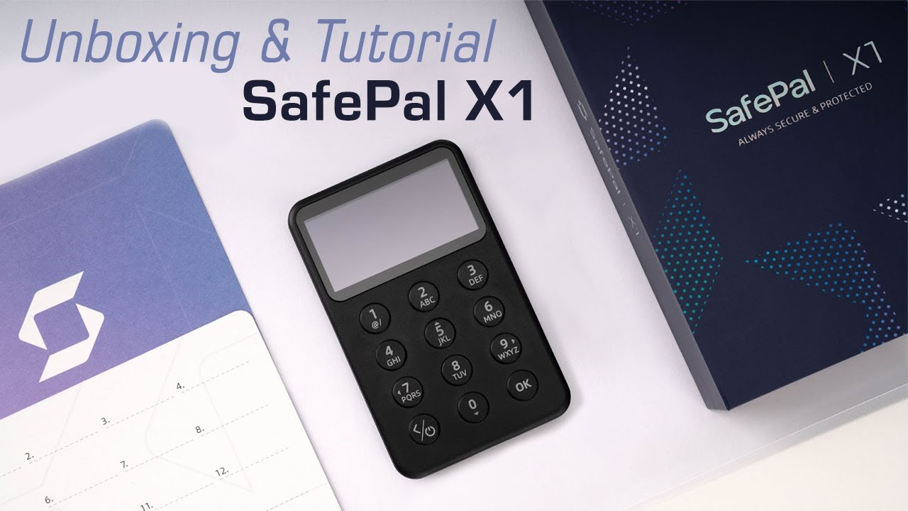 SafePal X1 - Unboxing y TUTORIAL COMPLETO para principiantes - YouTube
