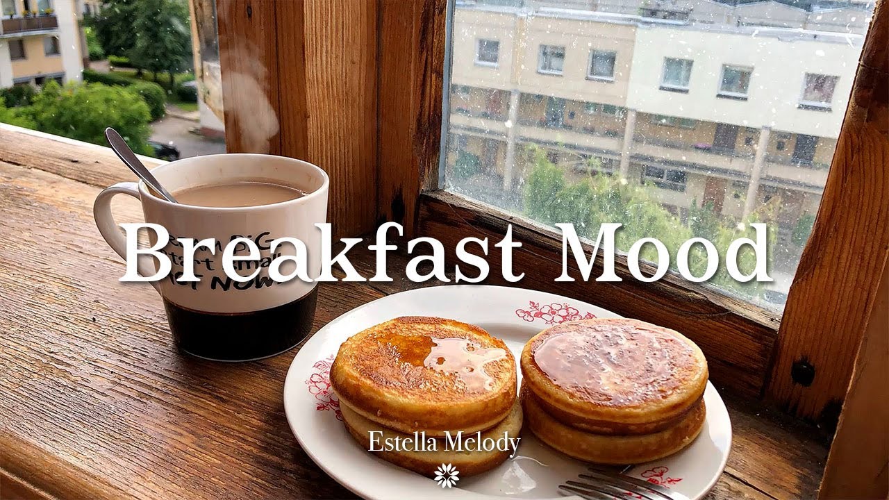 함박눈이 내리는 날, 소복히 쌓인 눈과 어울리는 음악 - Breakfast Mood l ESTELLA MELODY - YouTube