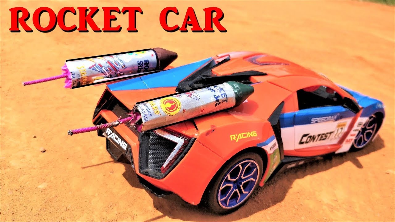 How to make a Rocket powered CAR - YouTube