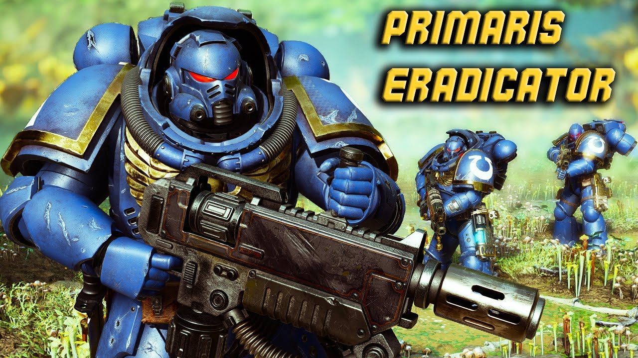 REAL PRIMARIS ERADICATOR! Ultramarines vs Tyranids - Warhammer 40k ...