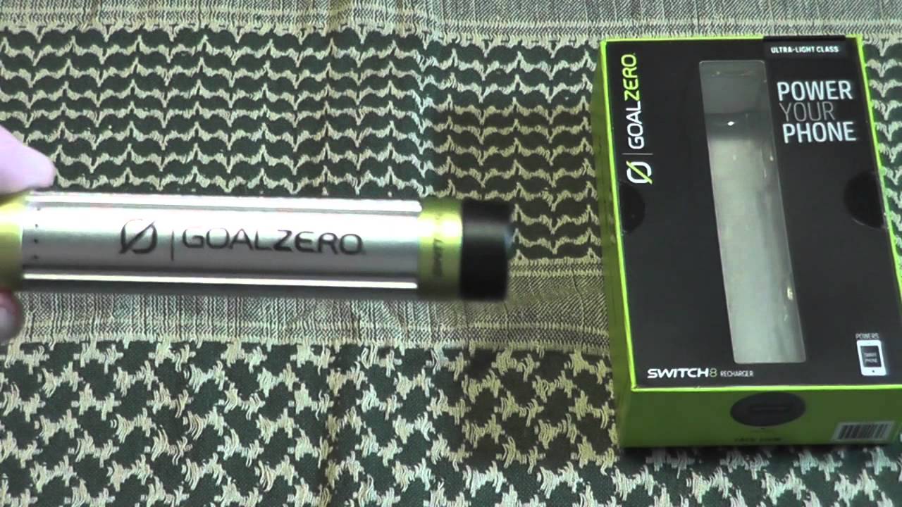 Review of the new Goal Zero Switch 8 charger - YouTube