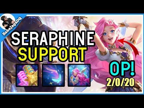 *NEW CHAMPION* SERAPHINE SUPPORT IS OP ! BEST CHAMPION YET ! - League ...