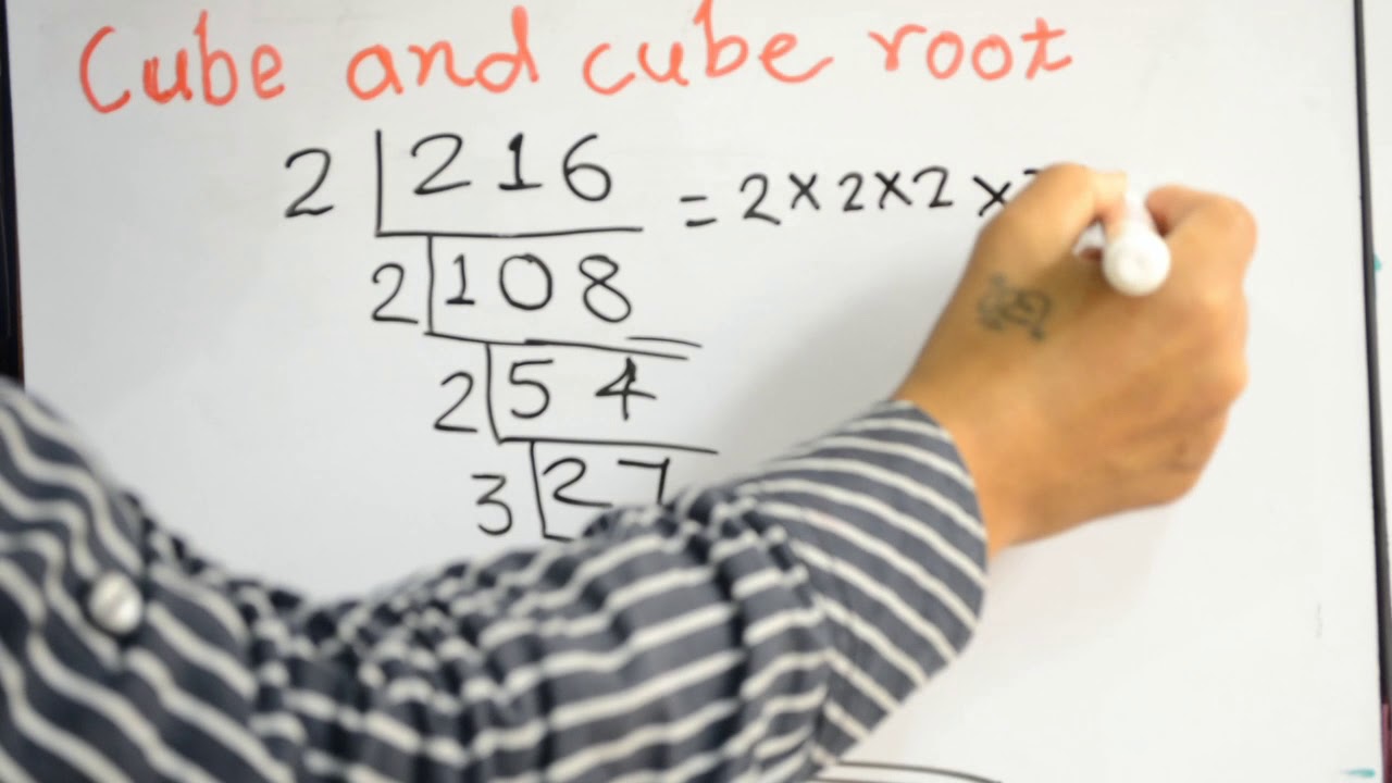 Cube and Cube Root #Class 5#Maths for Kids - YouTube