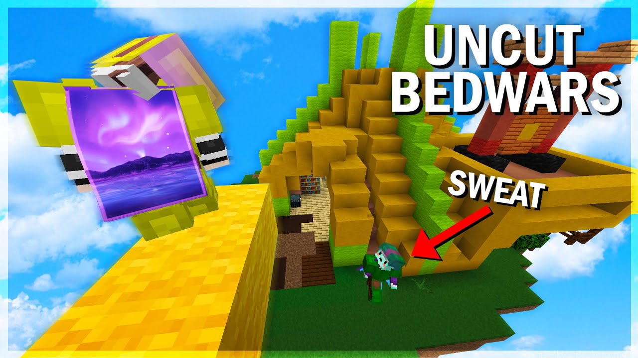 Sweating on Sweats In Minecraft Bedwars - YouTube