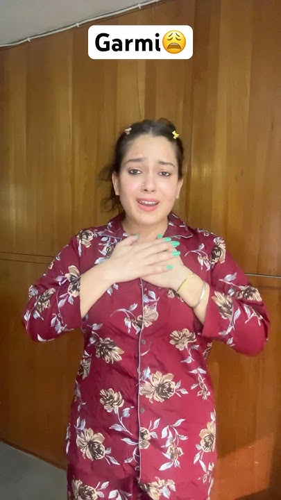 Garmi garmi🥵 #comedy #comedyshorts #funny #comedyvideos #shorts #video #trending #ytshorts - YouTube