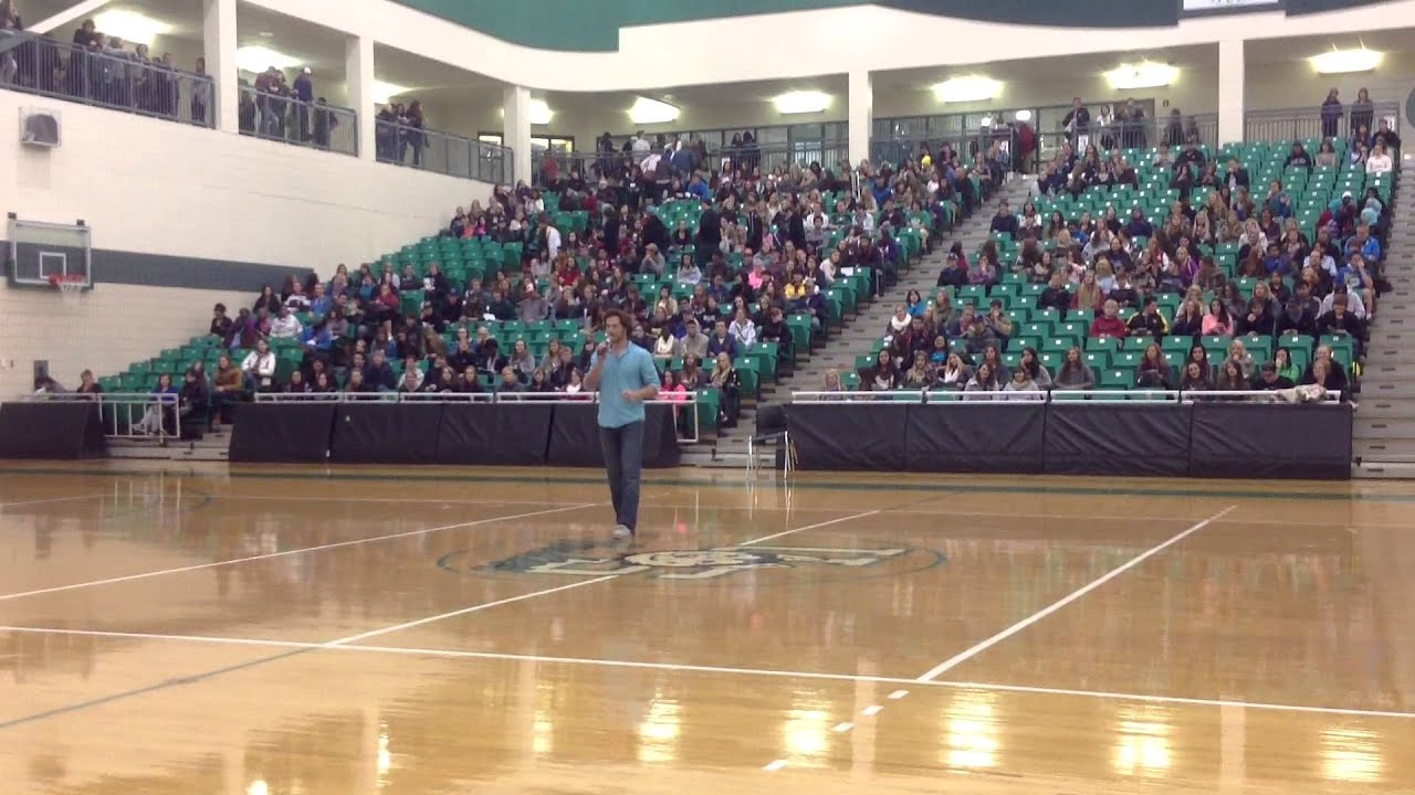 Epic Student Speech at the USASK Open House - YouTube
