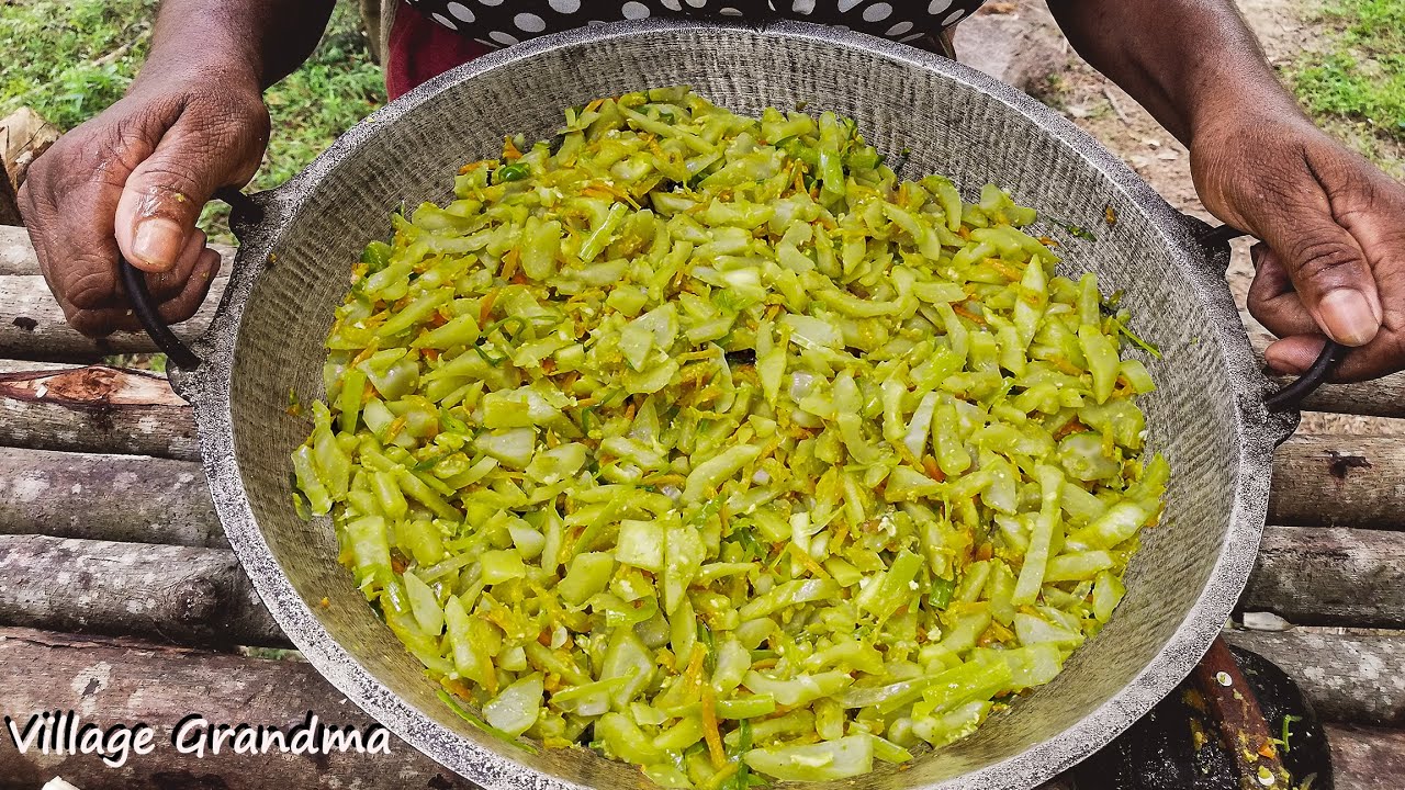 Jackfruit Kottu recipe | Healthy Ceylon Egg Kottu dish | A yummy Village Food Cooks by Grandma 👵 ...