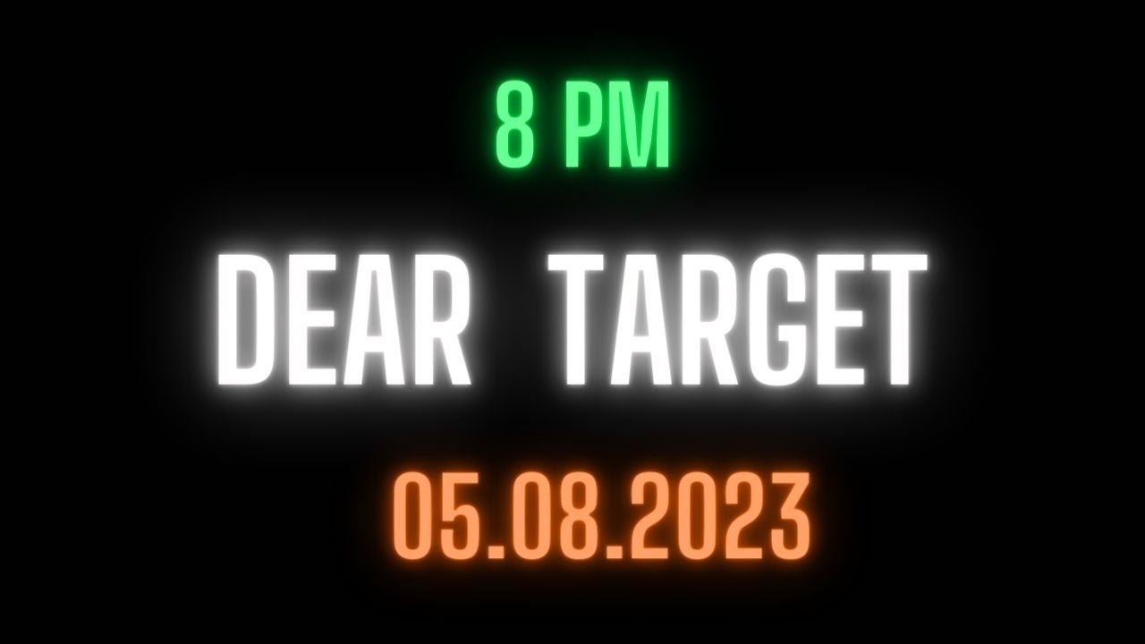 Dear lottery target today 8 pm 05/08/2023 Nagaland dear lottery live ...
