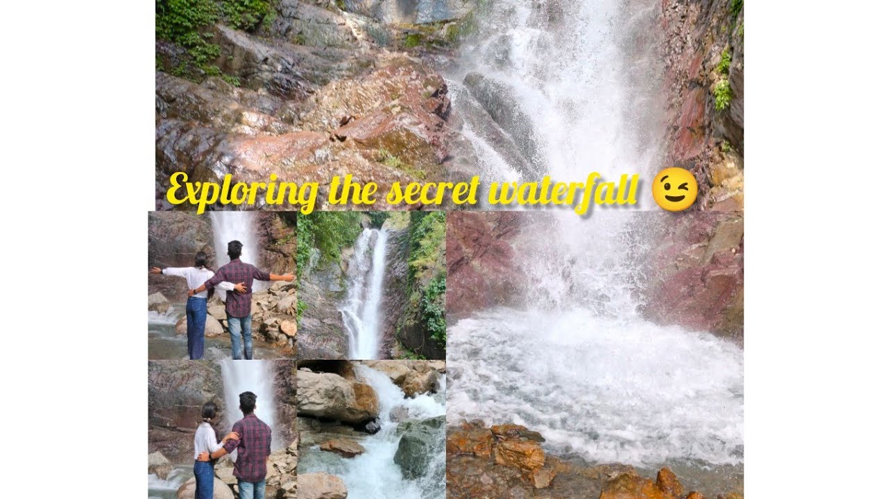 #14vlog (Exploring the secret waterfall 😉 ️🤘)......... #secretplace # ...