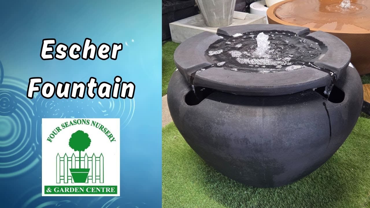 Escher Fountain - Modern GRC Water Feature | Oceanus Range | Calming ...