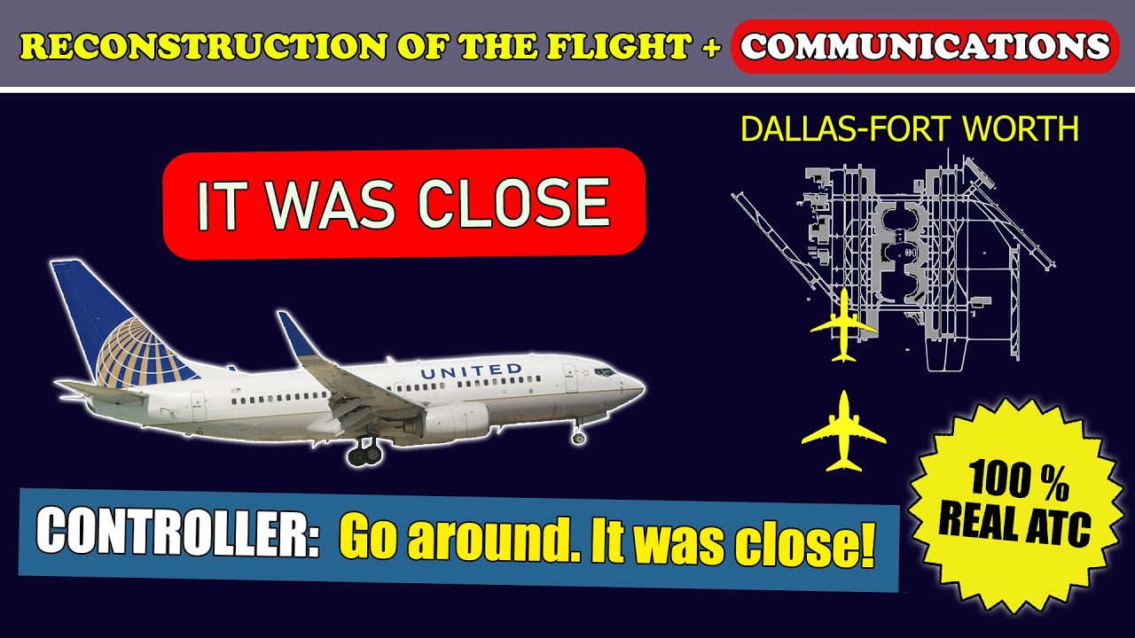 “Go around, IT WAS CLOSE”. Difficult situation and professional ...