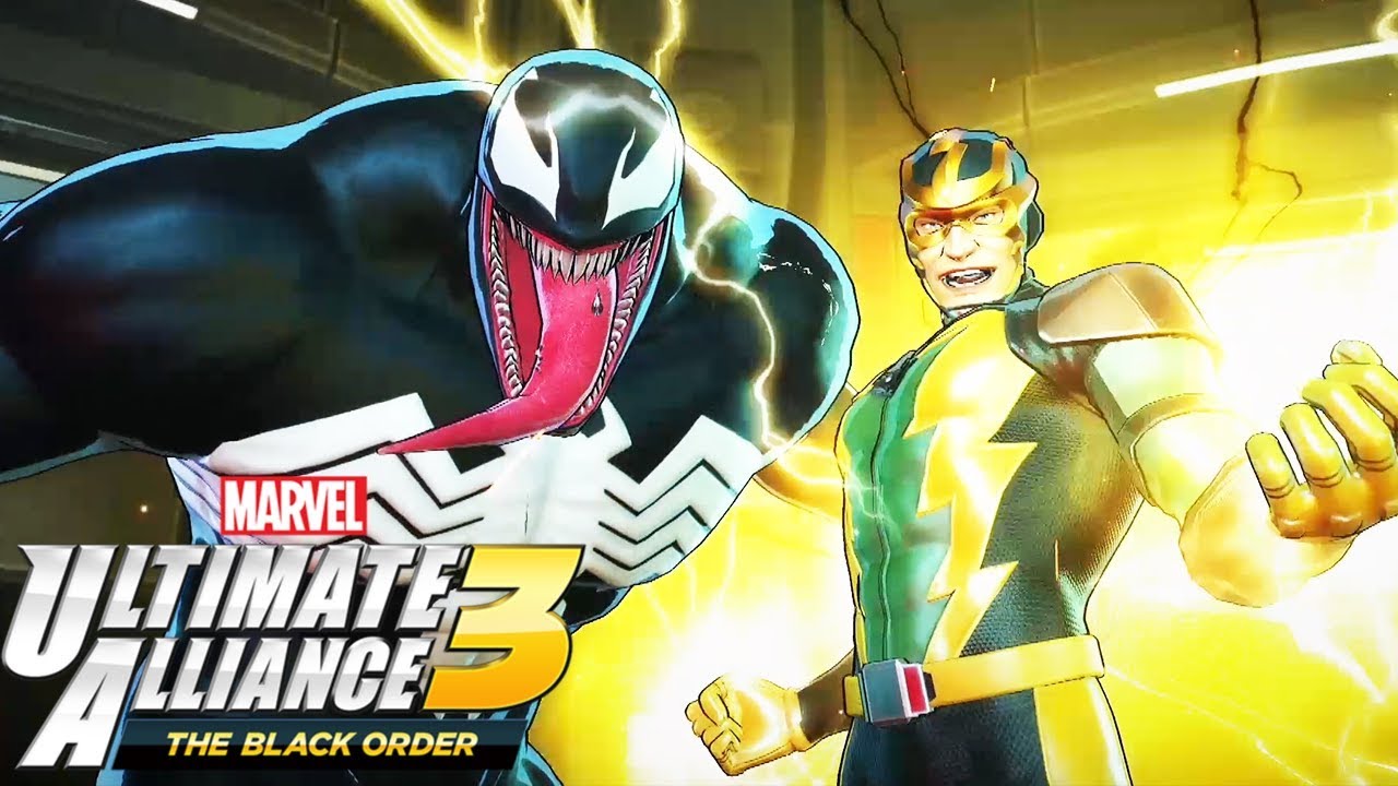 Venom Boss Fight - MARVEL ULTIMATE ALLIANCE 3 THE BLACK ORDER - YouTube