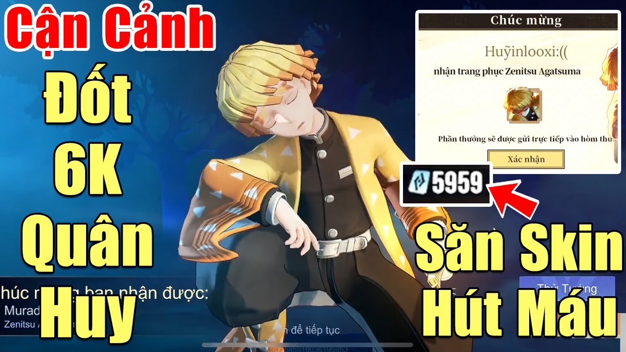 [Gcaothu] Đốt 6k quân huy săn MURAD ZENITSU AGATSUMA và cái kết - Sự ...