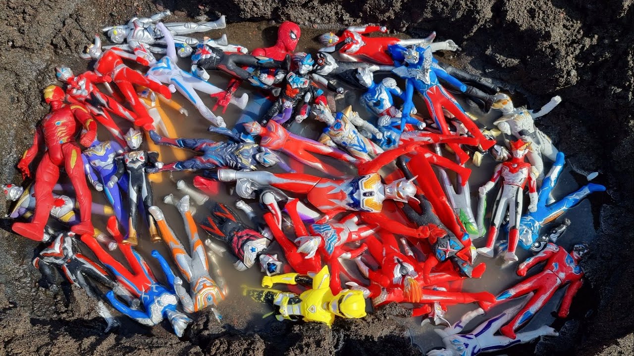 ULTRAMAN GEED DAN ULTRAMAN ZERO TENGGELAM DI AIR, BOBOIBOY DAN IRON MAN ...