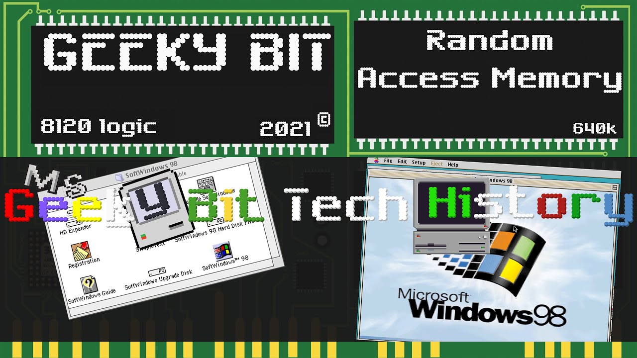TechHistory - S2 Episode 9 SoftWindows 98 - YouTube