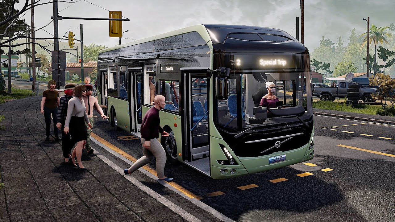 Bus Simulator 21 – Volvo ! ! ! GAMEPLAY ! - YouTube
