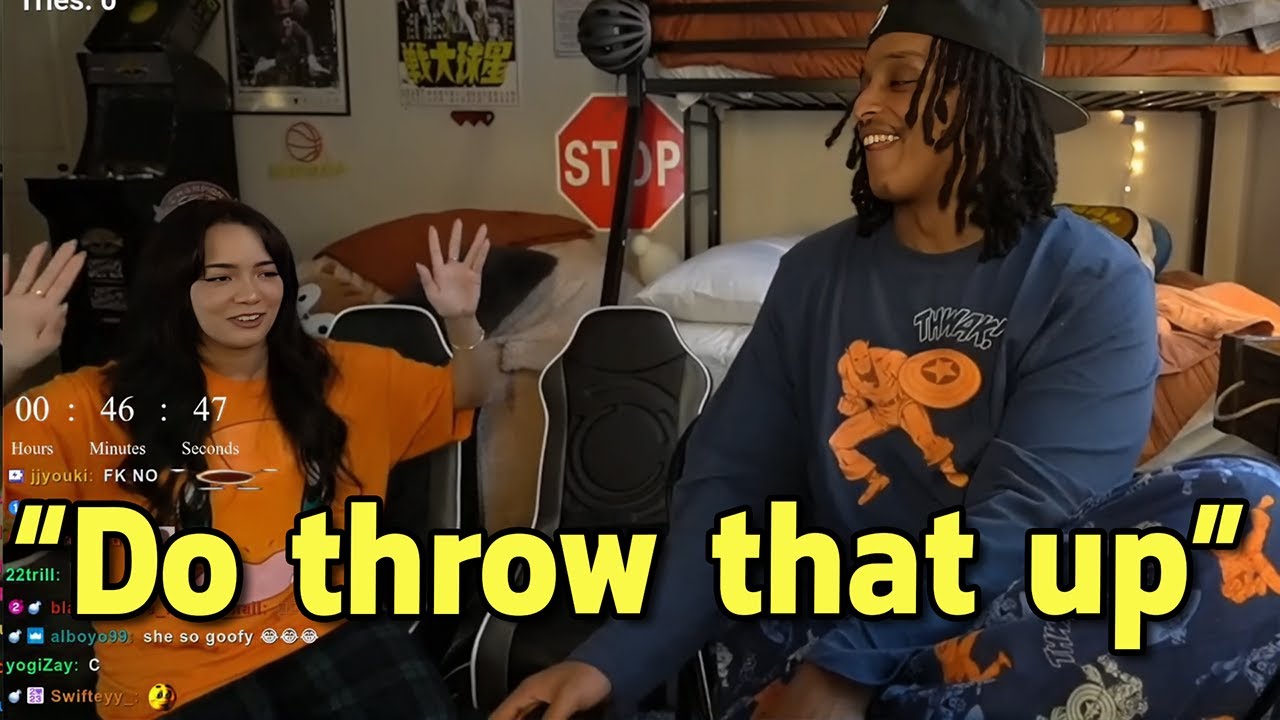 Cinna gets CAUGHT throwing up gang signs - YouTube