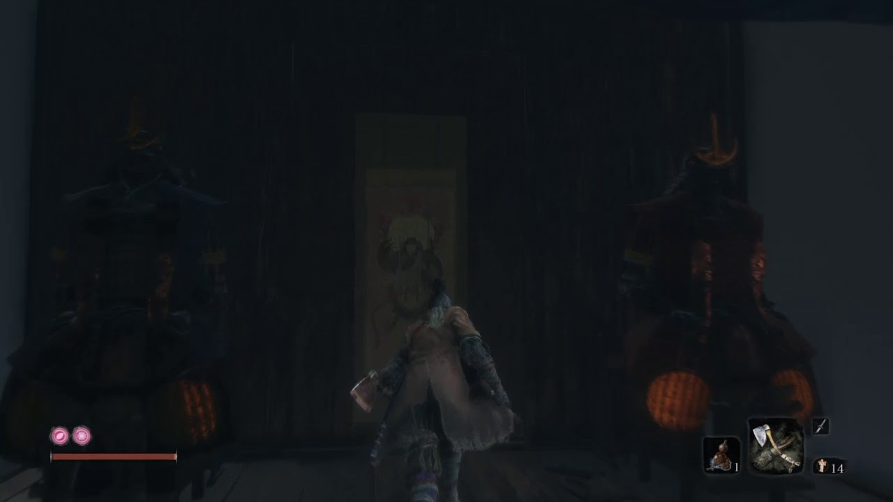 Sekiro - Hidden Wall - Ashina Castle Upper Tower Antechamber - YouTube