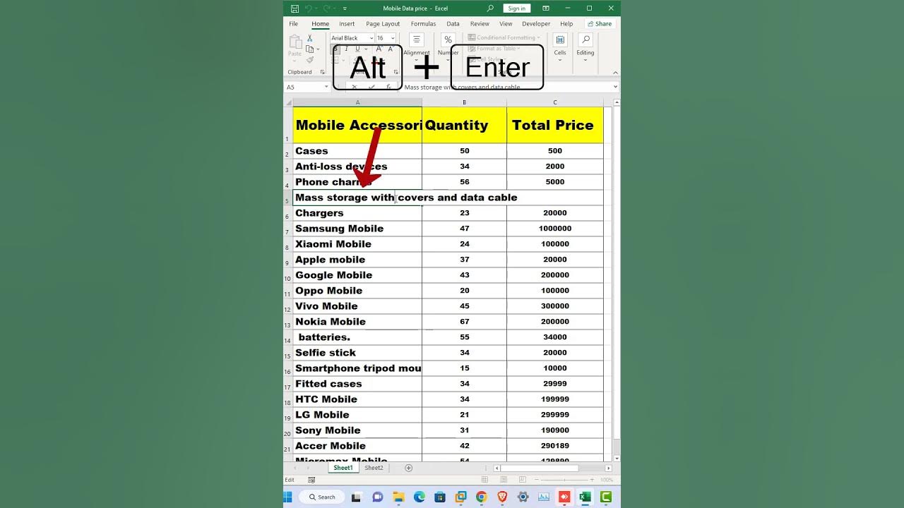 Break Large Line Into Multiple Lines In One Cell In Excel YouTube break-large-line-into-multiple-lines-in-one-cell-in-excel-youtube