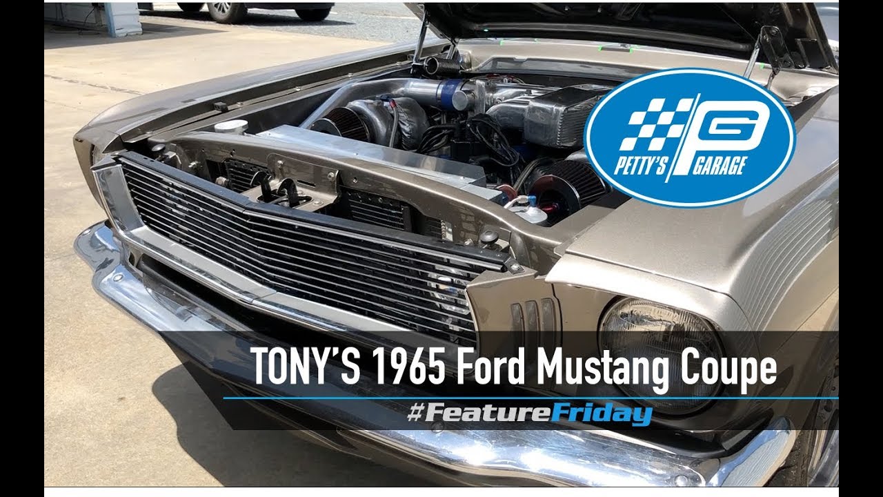 Tony's 1965 Twin Turbo Street Rod Mustang Coupe - YouTube