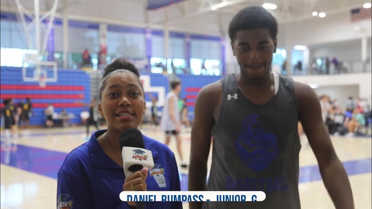 DMV Hoop Session Interviews Tech Prep's Daniel Bumpass - YouTube