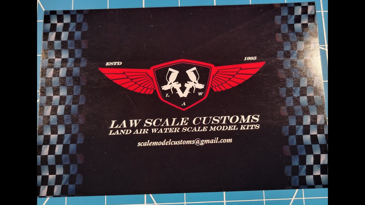 LAW Scale Customs Shop Card Shout Out - YouTube