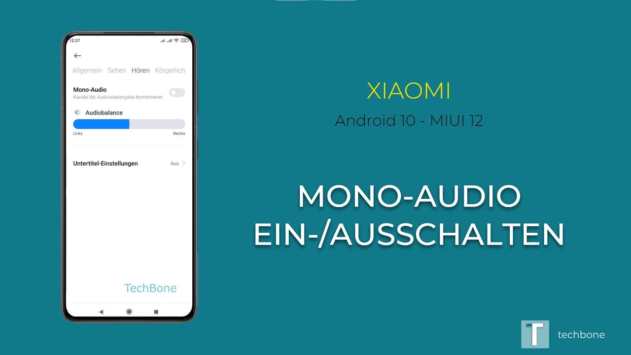 Mono-Audio - Xiaomi [Android 10 - MIUI 12] - YouTube