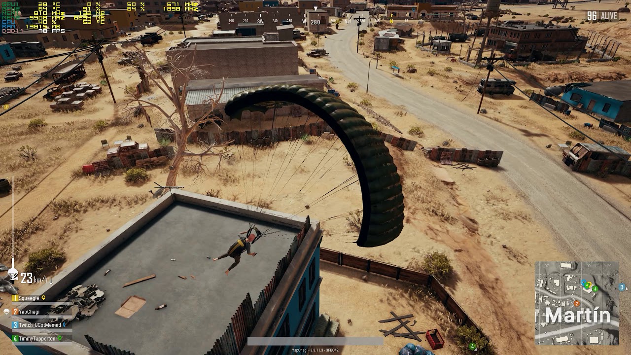 PUBG Miramar New Desert Map - GTX 1080 Ti 1440p - YouTube